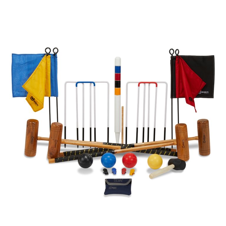 Wooden Croquet Set Trolley - Shop - Croquet England
